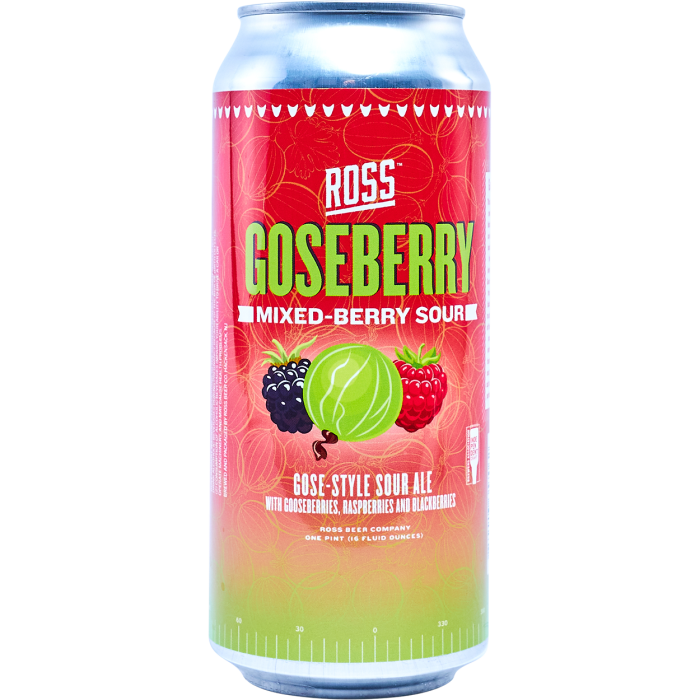 Goseberry - Ross Brewery - Buy Craft Beer Online - Half Time Beverage ...
