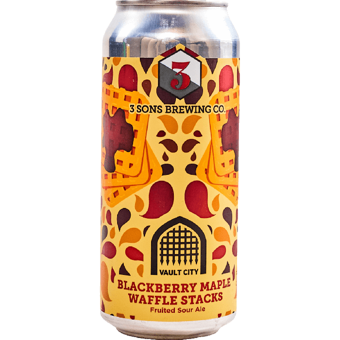 Blackberry Maple Waffle Stacks - 3 Sons Brewing - Buy Craft Beer Online ...