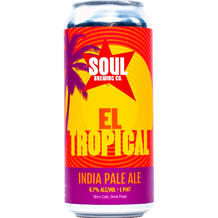 El Tropical Ipa - Soul Brewing Company - Buy Craft Beer Online - Half ...