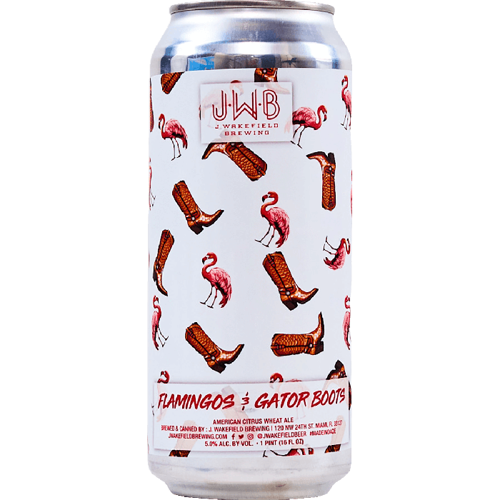 Flamingos & Gator Boots - J. Wakefield Brewing - Buy Craft Beer Online ...
