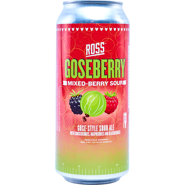 Goseberry - Ross Brewery - Buy Craft Beer Online - Half Time Beverage ...