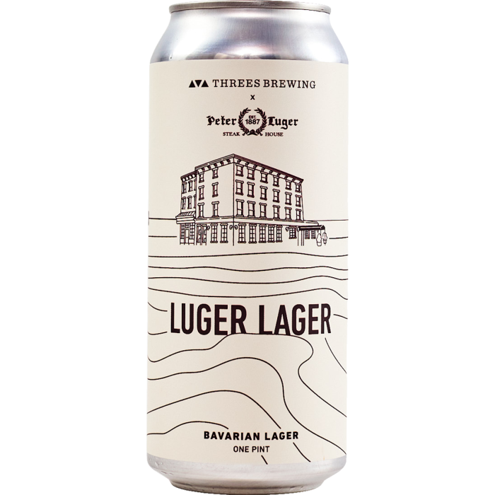 Luger Lager - Threes Brewing - Buy Craft Beer Online - Half Time ...