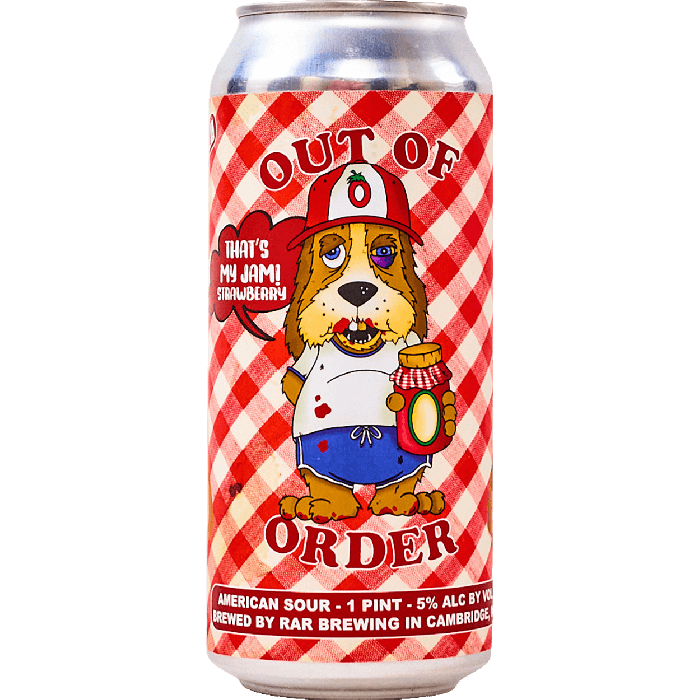 Out Of Order - That'S My Jam Strawberry - Rar Brewing - Buy Craft Beer ...