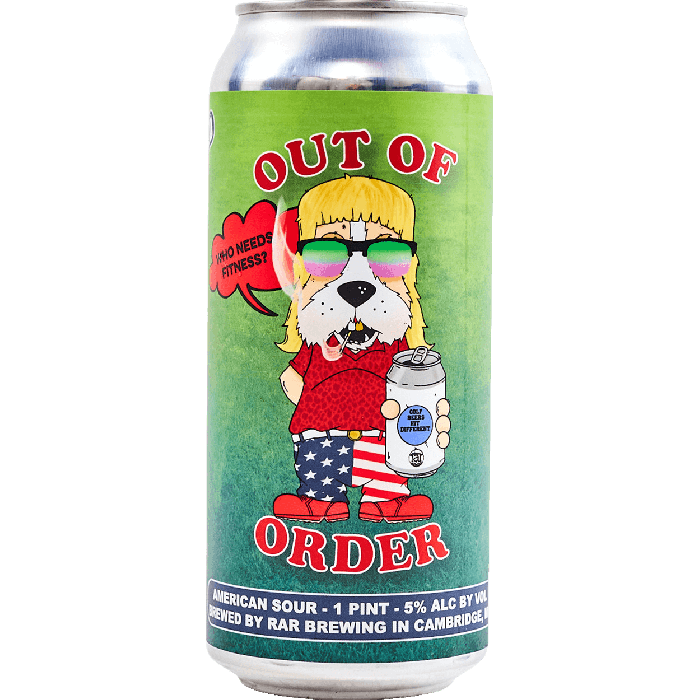 Out Of Order: Who Needs Fitness - RAR Brewing - Buy Craft Beer Online ...