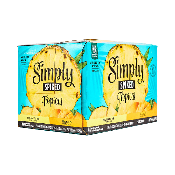 Simply Spiked Tropical Variety - Coors Brewing Company - Buy Hard ...