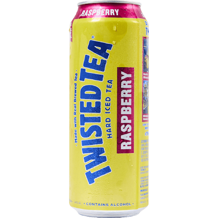 Twisted Tea Raspberry - - Buy Malt Beverage Online - Half Time Beverage ...
