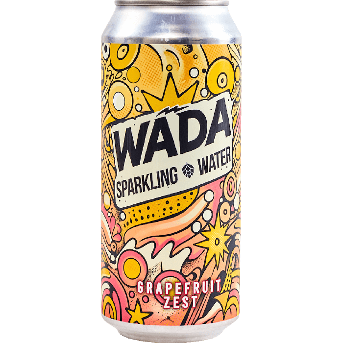 Wada Sparkling Hop Water Grapefruit 0% - Electric Brewing Co - Buy Non ...