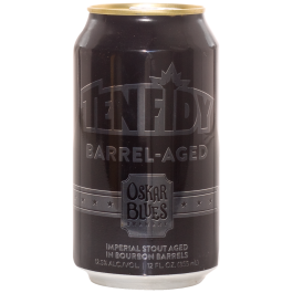 Oskar Blues Barrel-Aged Ten Fidy Imperial Stout Aged In Bourbon Barrels ...
