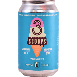 3 Scoops Stout - DuClaw Brewing Company - Buy Craft Beer Online - Half ...