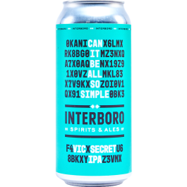 Can It All Be So Simple: Vic Secret - Interboro Spirits & Ales - Buy ...