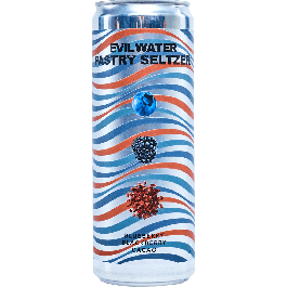 Evil Water Pastry Seltzer- Blueberry, Blackberry, Cacao - Evil Twin ...
