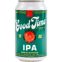 Good Time N/a Ipa - Good Time Brewing - Buy Non Alcoholic Beer Online ...