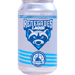 Renegades Lager - Sloop Brewing - Buy Craft Beer Online - Half Time ...